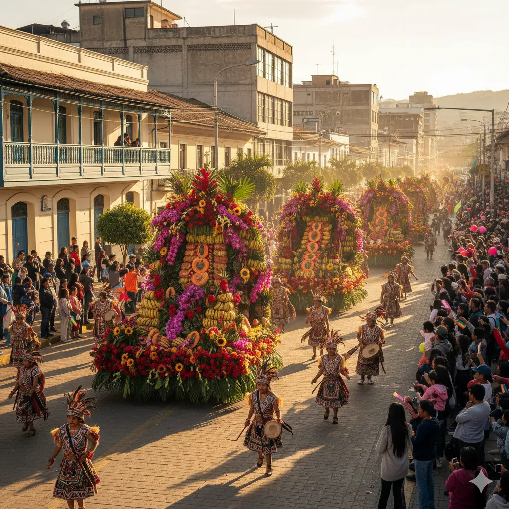 Ambato's Famous Fiesta de la Fruta y de las Flores Kicks Off Today for ...